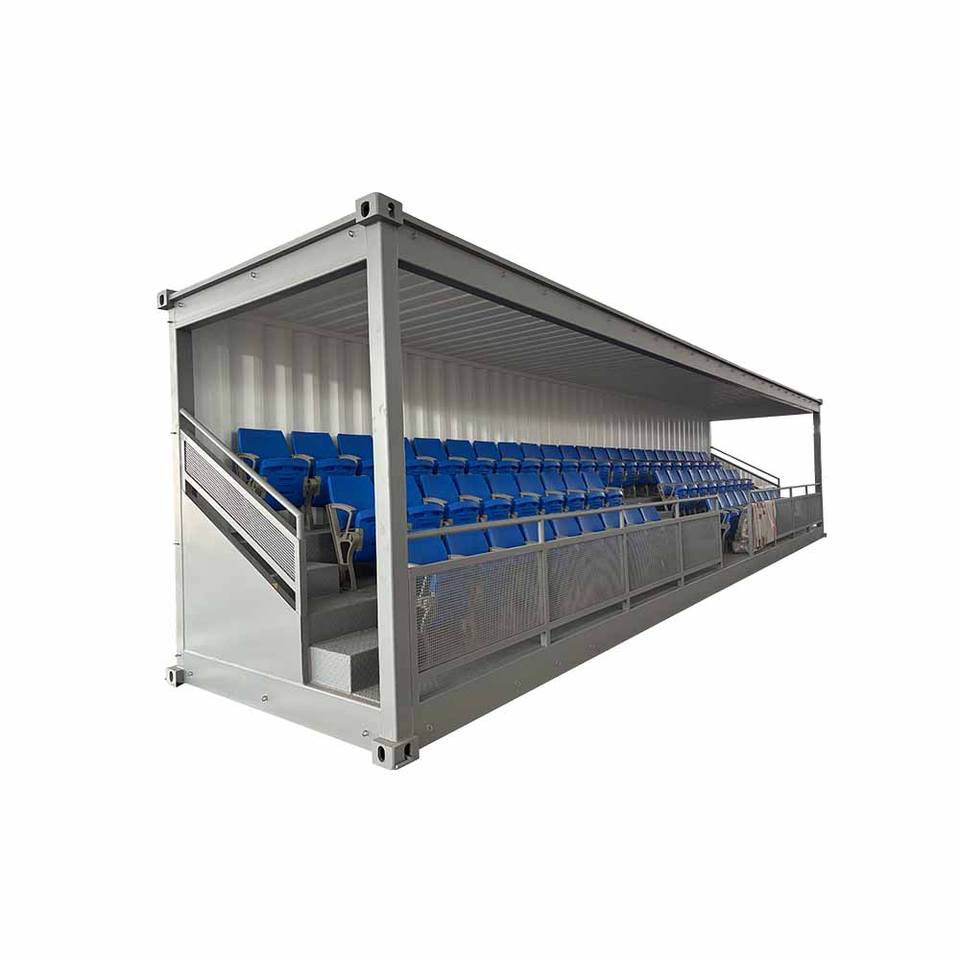 Mobile Stadium Park Grandstand Spectator Shelter Stand Container Prefab ...