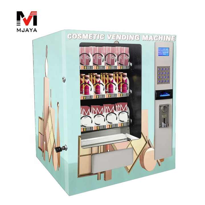 Custom Pink Color Hair Wigs Eyelash Band Beauty Vending Machine