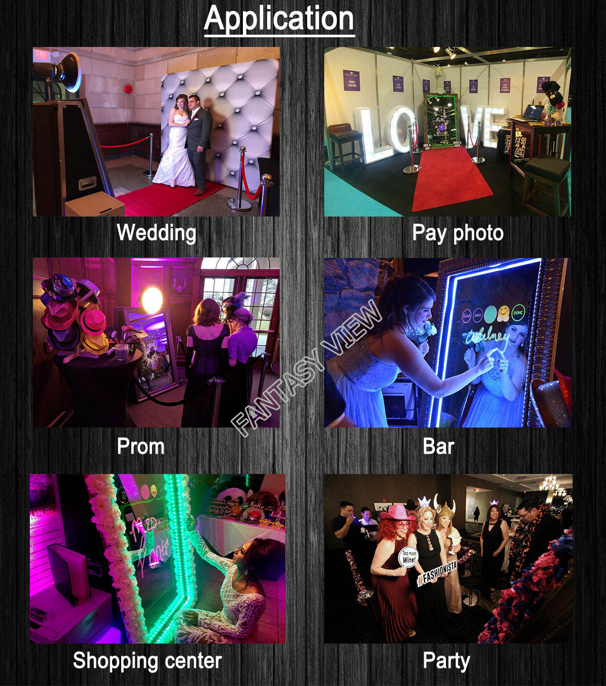 Self-service LCD photo booth Products from Shenzhen Fantasy View Technology Co., Ltd.