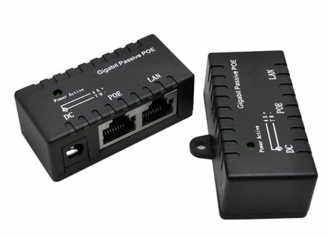 1000Mbps 96W Megabit PoE Injector Power Ethernet DC 5V~48V 3A IEEE 802 ...