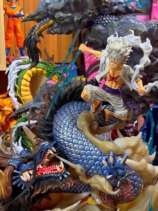 Wholesale Custom Onepieces Anime Luffy Pvc Action Figure Unisex Cartoon ...