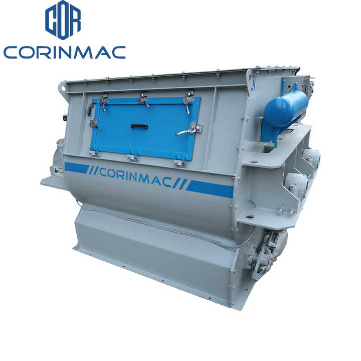 Twin Shaft Paddle Mixer Powder Mixing Machine Non Gravity Mixer ...