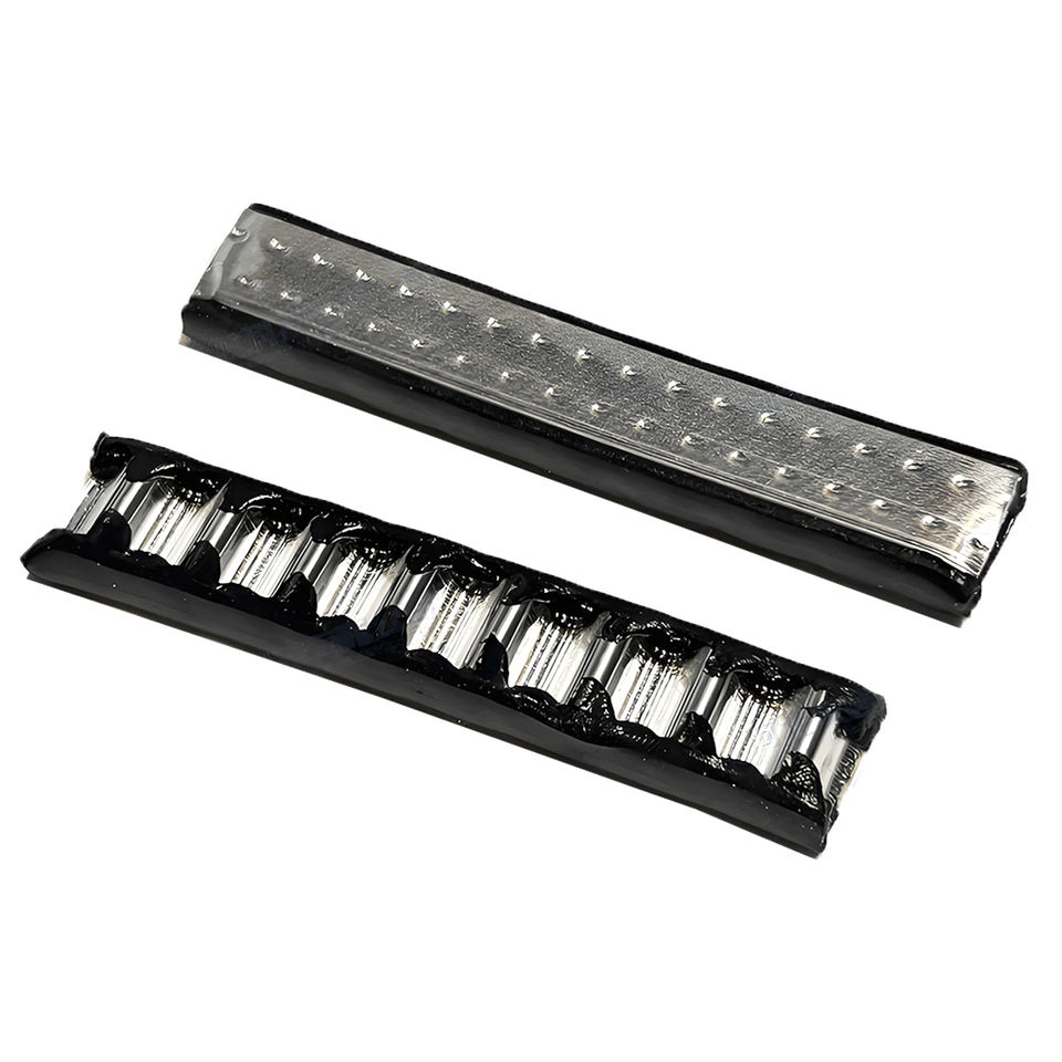 Spacer with Bulty Double Glass Warm Edge Rubber 6mm Strip Aluminum ...