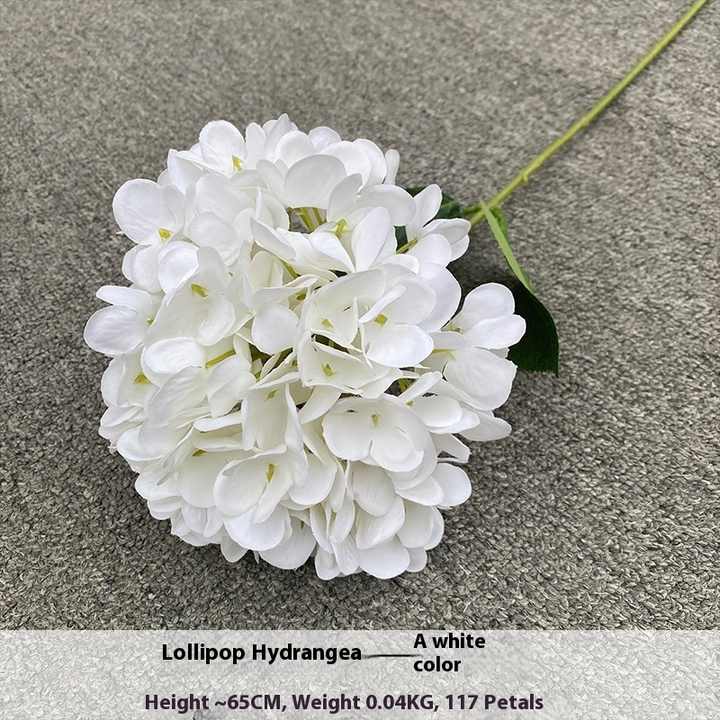 2025 New Handmade Single Lollipop Hydrangea Flower Arrangement ...