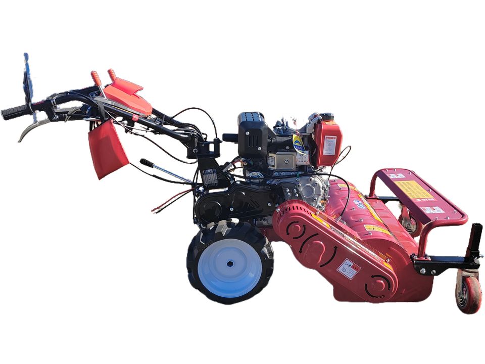 New Style 190F Engine Grass Cutter hand push mower with 60cm Cutting ...