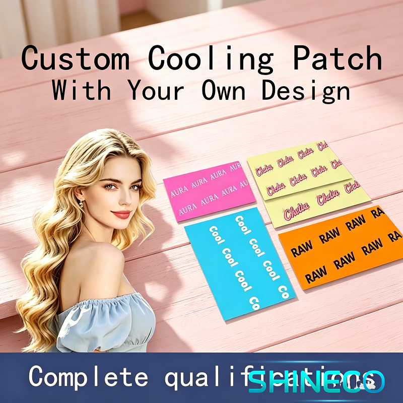 Kids Cartoon Cooling Sticker Physical Cooling 8 Patches Per Box ...