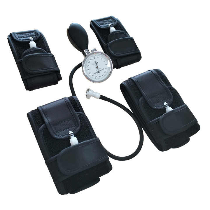 BFR Blood Flow Restriction with Pneumatic Muscle Blockade and Fitness ...