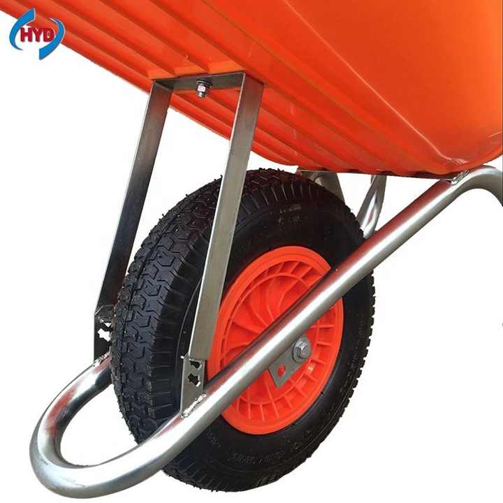 Industrial Wheelbarrow - 160 Kg Pneumatic Wheel Capacity