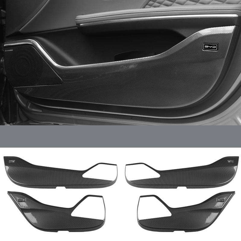 BYD Tang Plus EV Door Sill Guards ABS Anti Kick Pads Protective Scuff ...