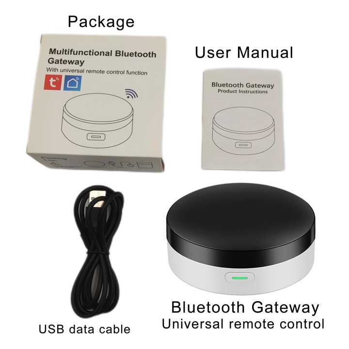 All in One Wifi Smart Hub - Tuya RF 433 Mhz IR Remote Control