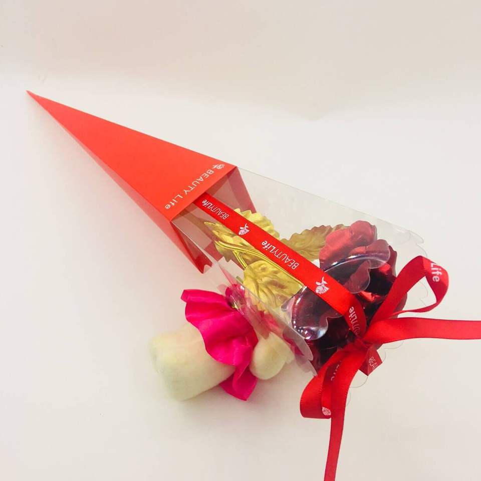 Flower Sea Luxury 24K Gold Foil Rose-Custom Size Waterproof & Durable ...