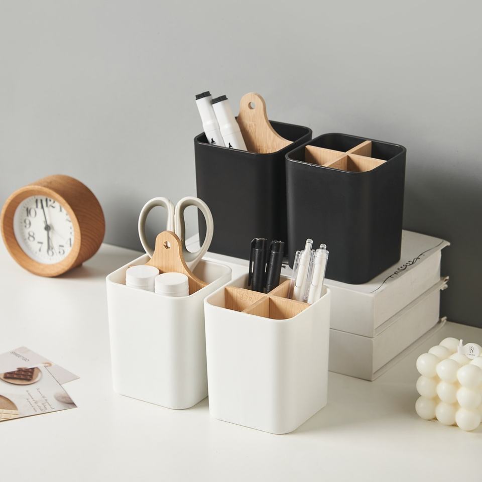 Pen Holder PET Plastic Injection Molded Stationery Organizer for ...