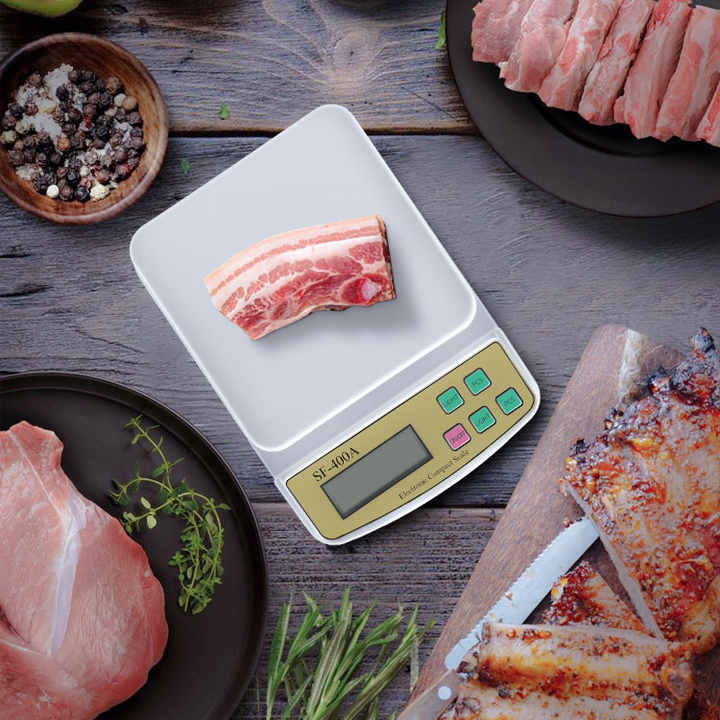 SF-400A Kitchen Scale - Precision for Weighing Food & Coffee