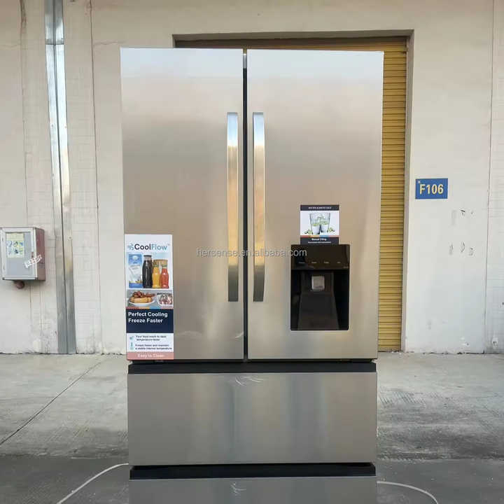 High End 628L French Door Smart Side-by-Side Refrigerators