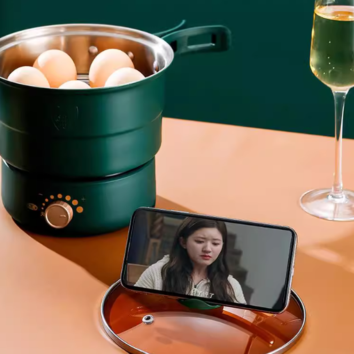 110V Portable Foldable Electric Cooker Small Household Rice Cooker ...