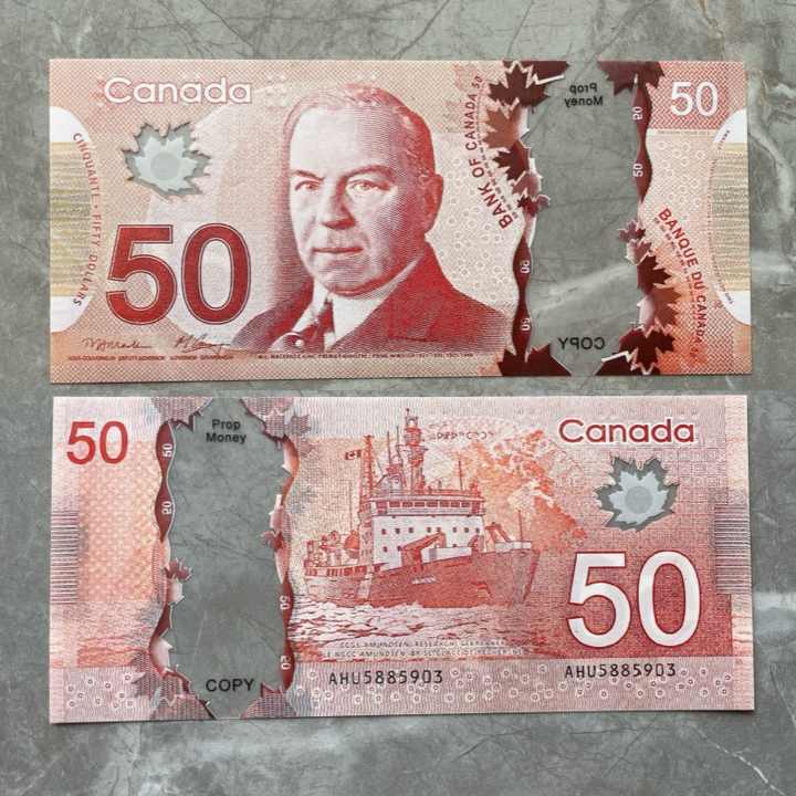 ULTRATHIN Canadian Prop Money Canada Movie Event Decor and Props Notes ...