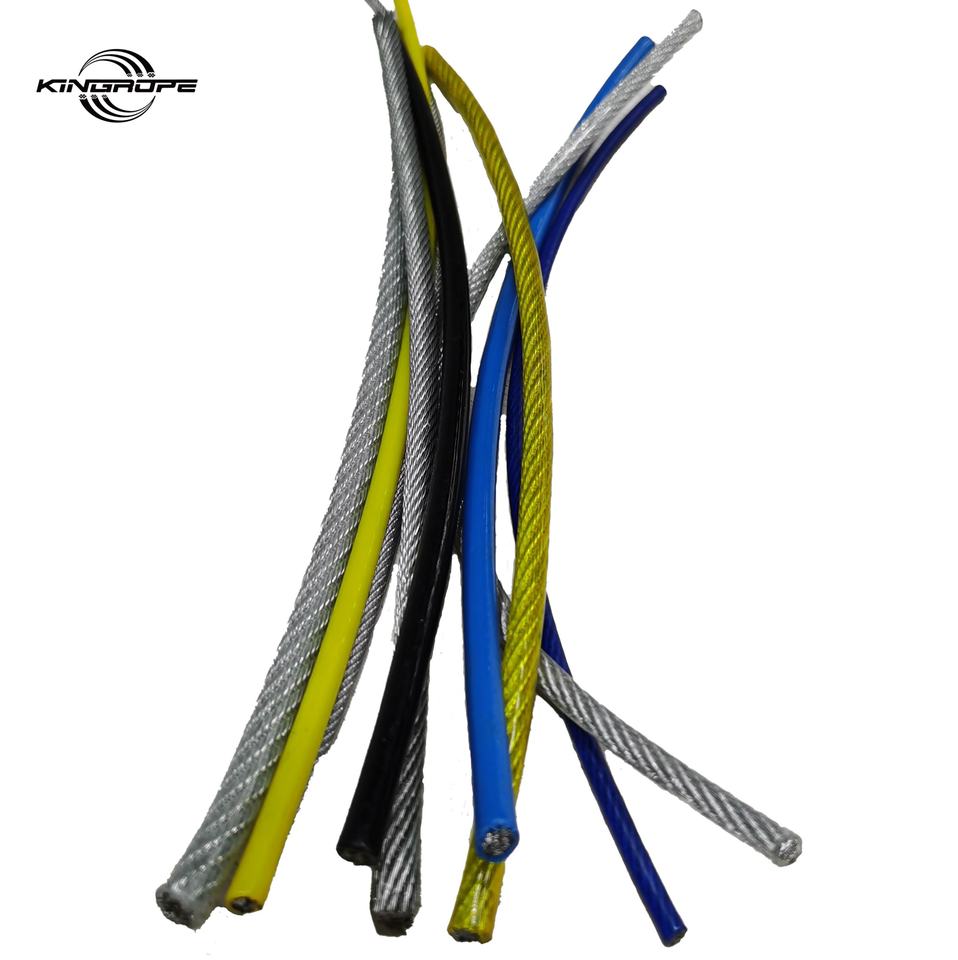 6x19, 6x36 Steel Wire Rope Factory Direct Bulk Cable, Galvanized Steel ...