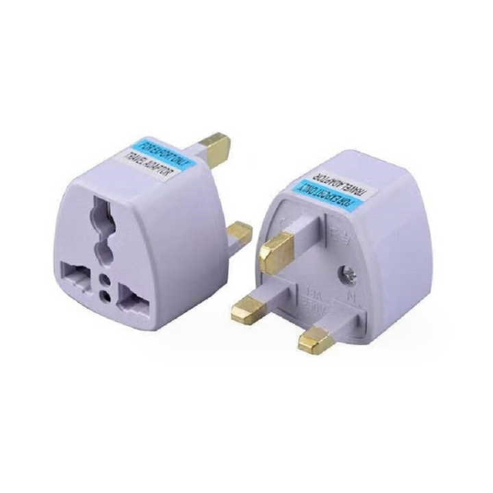 Universal US/UK/AU/DE/EU Plug Adapter USA to UK Power Adapter Travel ...
