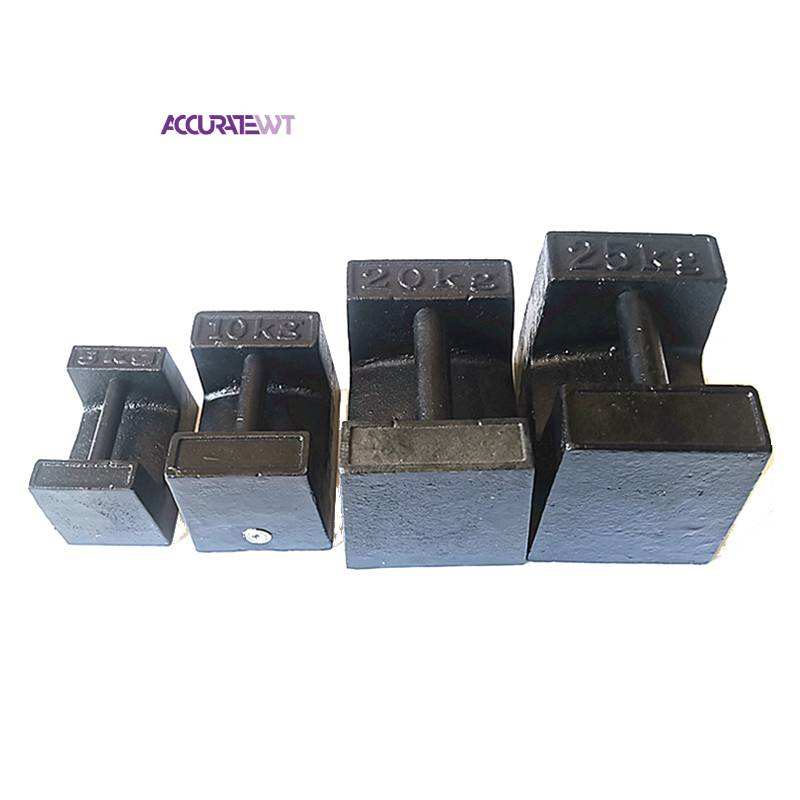 Cast Iron Calibration Weight 20kg 25kg 50kg 100kg 1 Ton with Handle for ...