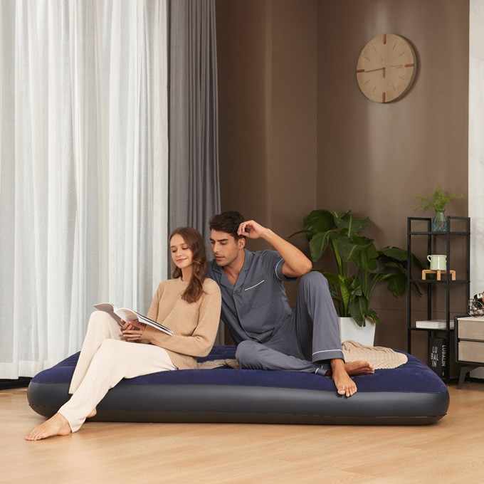 High Quality ODM Factory Flocked Sleeping Air Bed Mattress Foldable ...