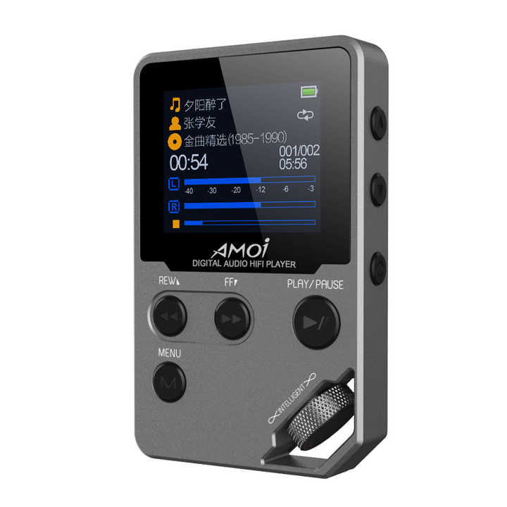 Amoi C10 HIFI MP3 Player - Mini Sports Jogging DAC Radio FM