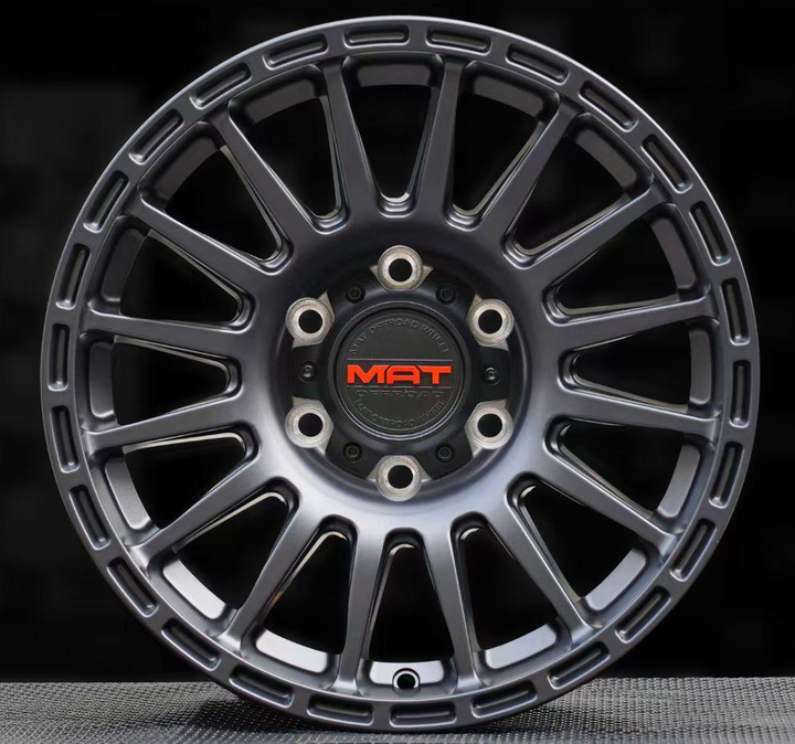 Factory Direct MAT 1906 Car Wheels 17 18 Inch off Road Race Rims Muti ...