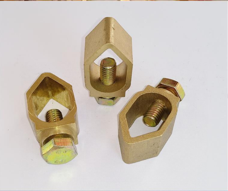 Metallic Color Ground Rod Connector Earthing Clamp Endorsed by ...