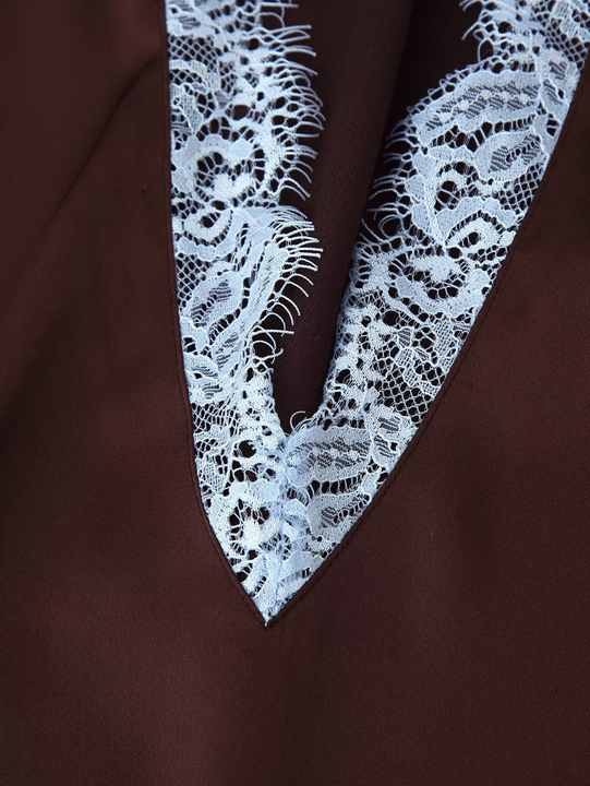 KAR&OT ZA 2025 Autumn and Winter New French Elegant Temperament Lace ...