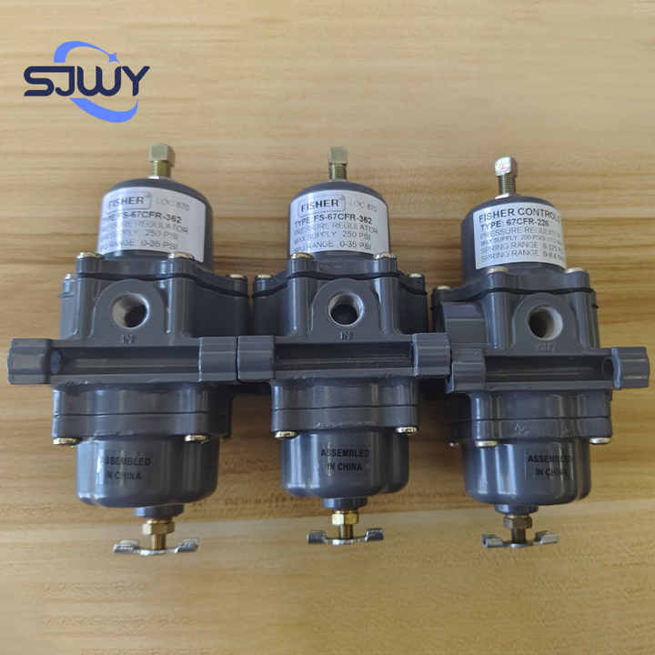 Fisher 67CFR 67DFR Air Supply Filter Regulator for Control Valve and ...