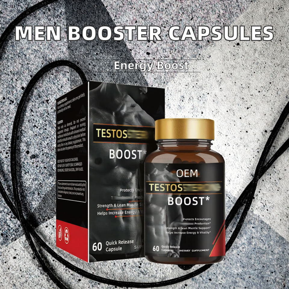Male Booster Healthcare Supplement Capsules Adult Male Enhancement ...