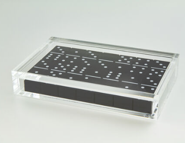 Acrylic Rummy Mahjong RUMMIKUB Tile Game Set Lucite Luxury Acrylic ...