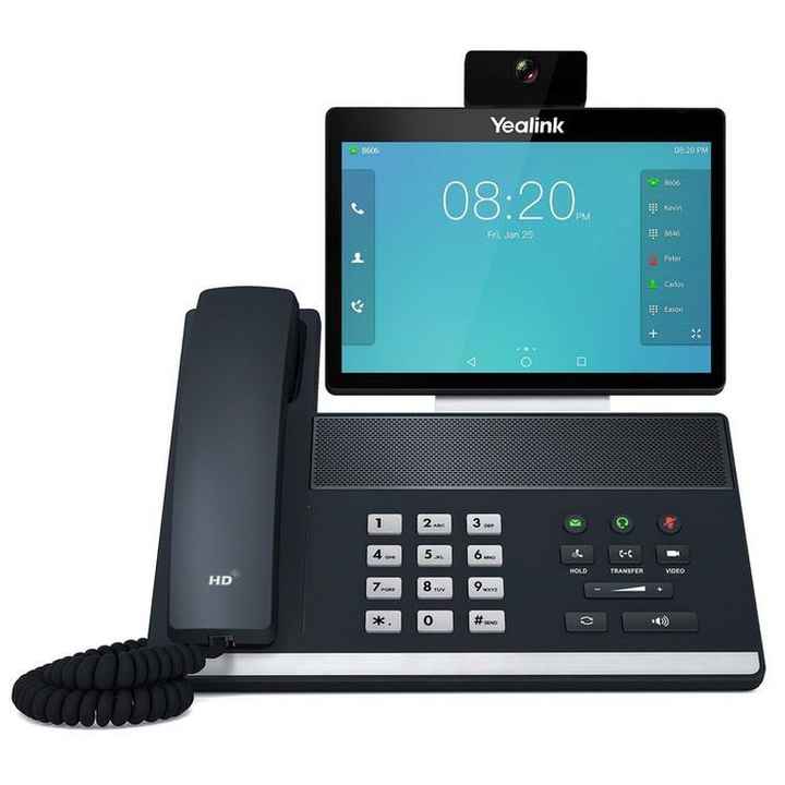 Communications with the Yea link VP59 Flagship Smart Video SIP IP Phone ...