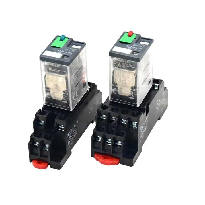 RXM2AB2BD RXM4AB2JD RXM2AB2B7 DC24V Intermediate Relays with Base ...