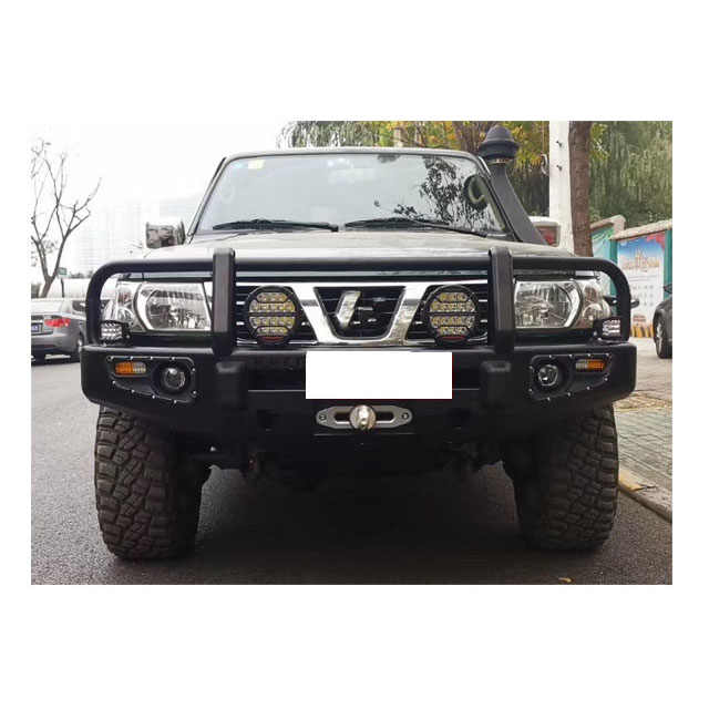 Front Bumper for Nissan Patrol Y61 1997-2004 - Durable Steel