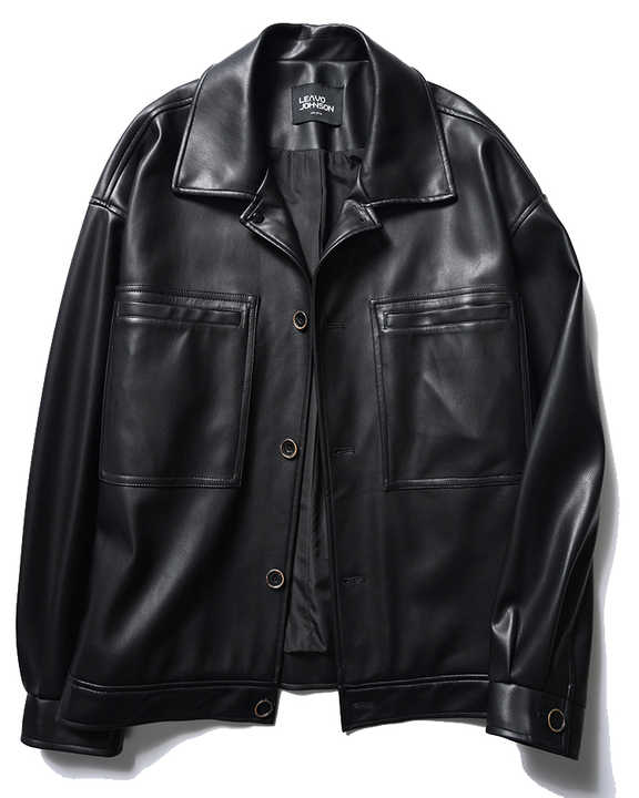 Shop Our Customized Brown Goatskin Leather Bomber Jacket