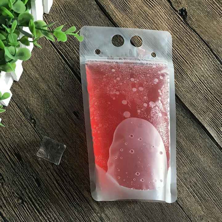 Beverage Bags Plastic Frozen Juice Drink Pouches with Straw| Alibaba.com