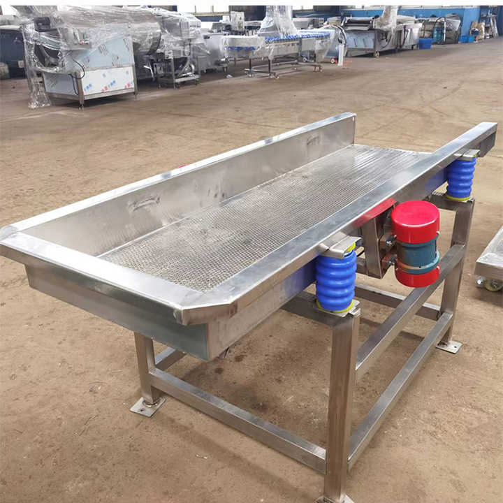 Stainless Steel Vegetable Washing & Dewatering Machine