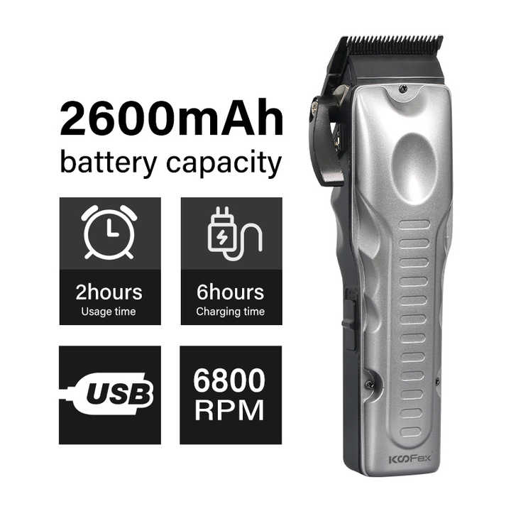 KooFex6378 OEM Logo Barber Machines Bldc Brushless Motor Detachable ...