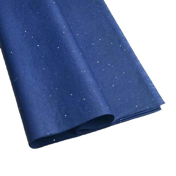 17gsm Dark Blue Silver Gemstones Colored Paper for Crafts