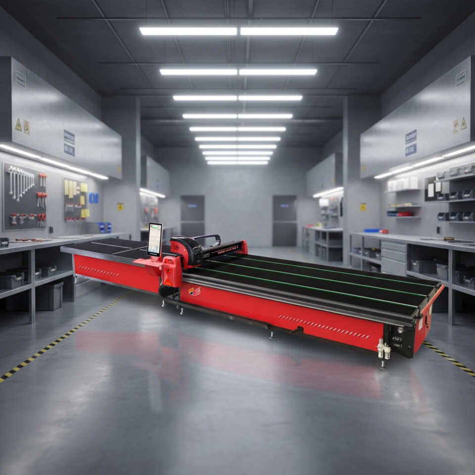Heavy-Duty Precision Bridge Cutting System for Quartz Slab and Sintered ...