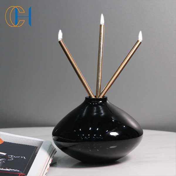 C&H Wholesale Custom Logo Everlasting Candles Never Melting Metal Stick ...