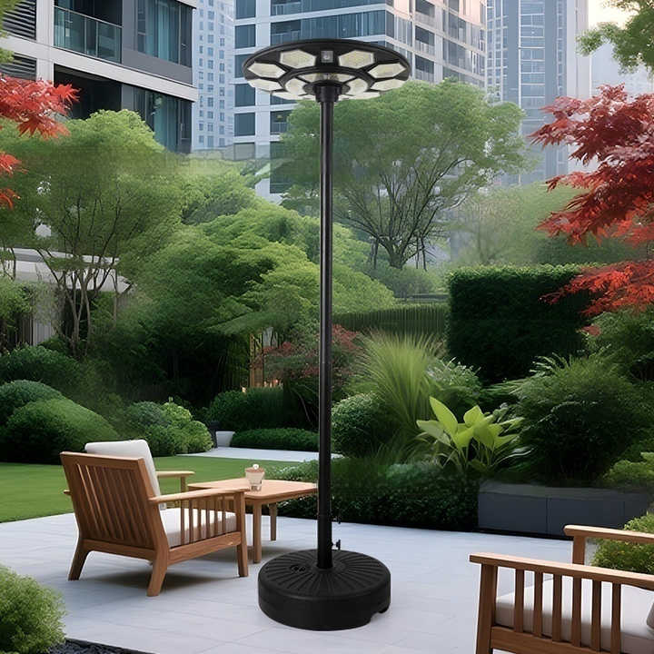 Modern 12000mAh IP65 Waterproof UFO Solar LED Flood Light 50000 Hours ...