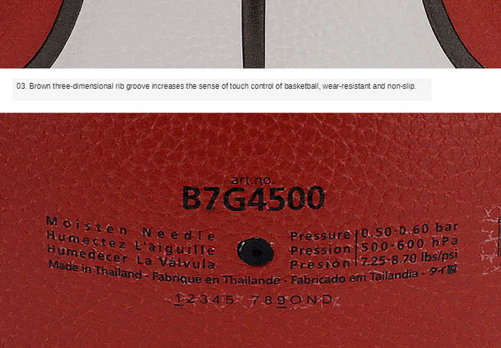 Wholesale Molten Bg4500 Basketball - Customizable Logo
