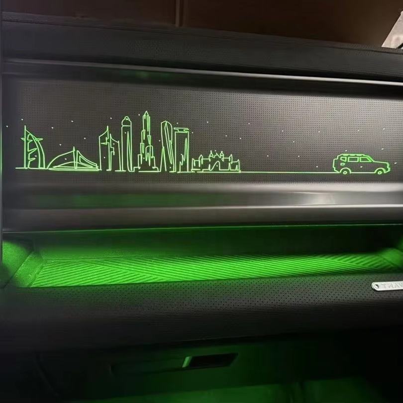 Jetour T2 Ambient Lighting Panel Light with Flashing and Atmosphere ...