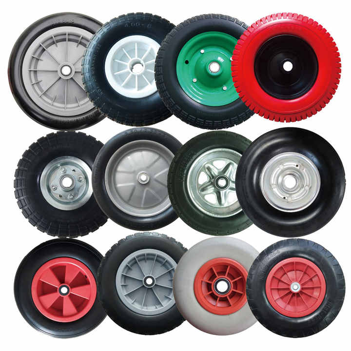 10 12 16 Inch PU Foam Wheel Big Load Capacity 390mm Pu Wheels Puncture ...