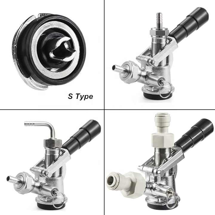 "D" System/"S" System Brewing Keg Coupler Beer Dispenser for ...