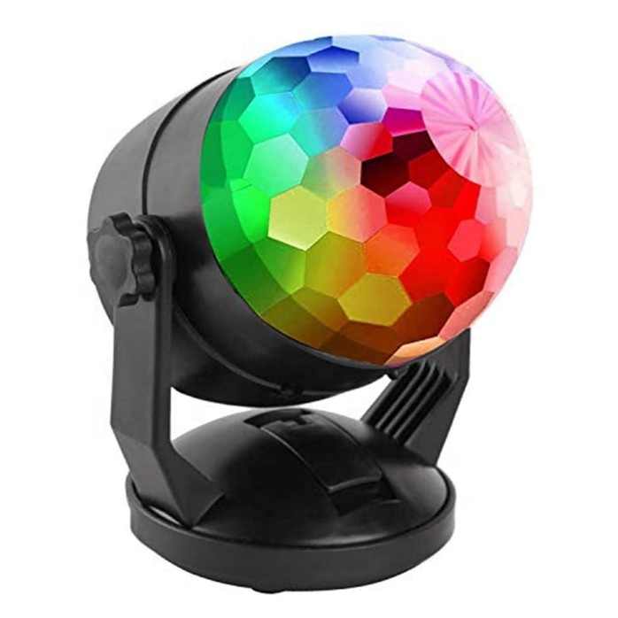 Rotating Disco Ball Light