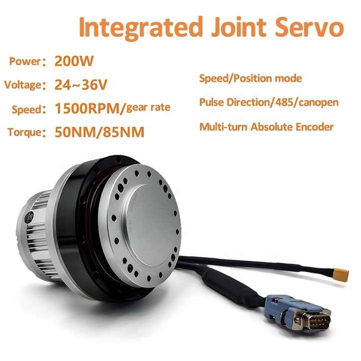 Harmonic Gear Motor 1:50 1:80 - Integrated Joint Servo Motor