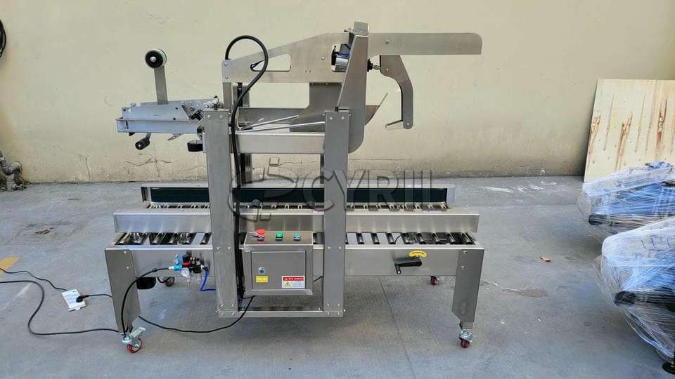 Factory Hot Sell Automatic Case Carton Stainless Steel Sealing Machine ...