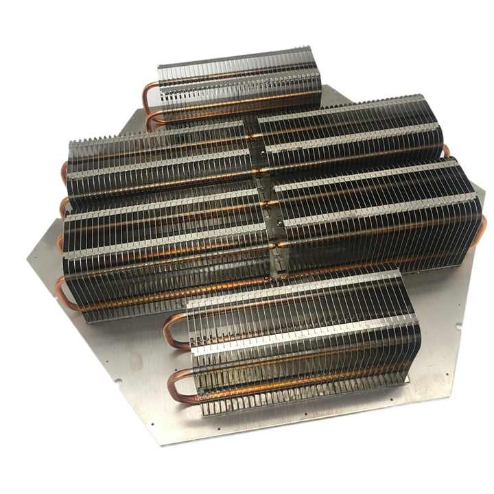 U Type Heat Pipe Nickel Plated Thermal Conductive Copper Pipe Powder ...